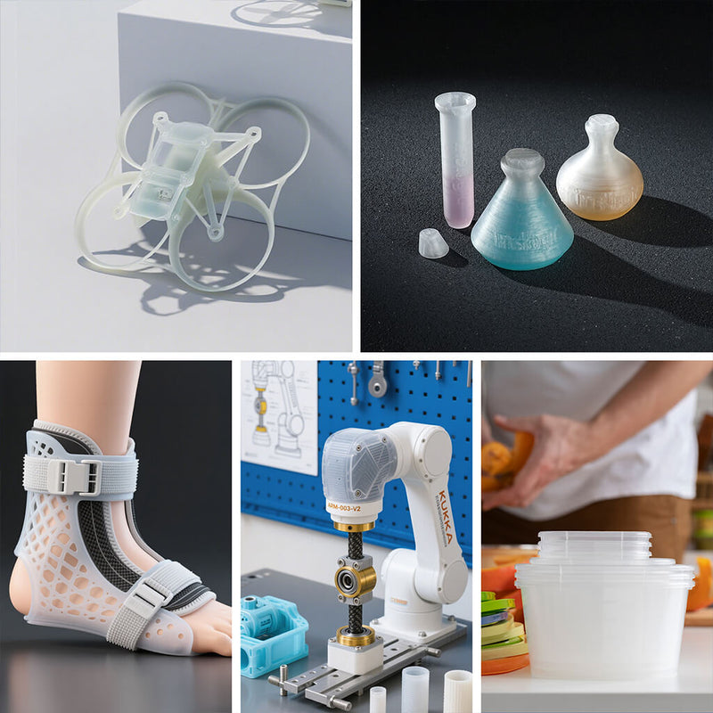 PP (Polypropylene) 3D Printer Filament - Food Contact - Inslogic 3D