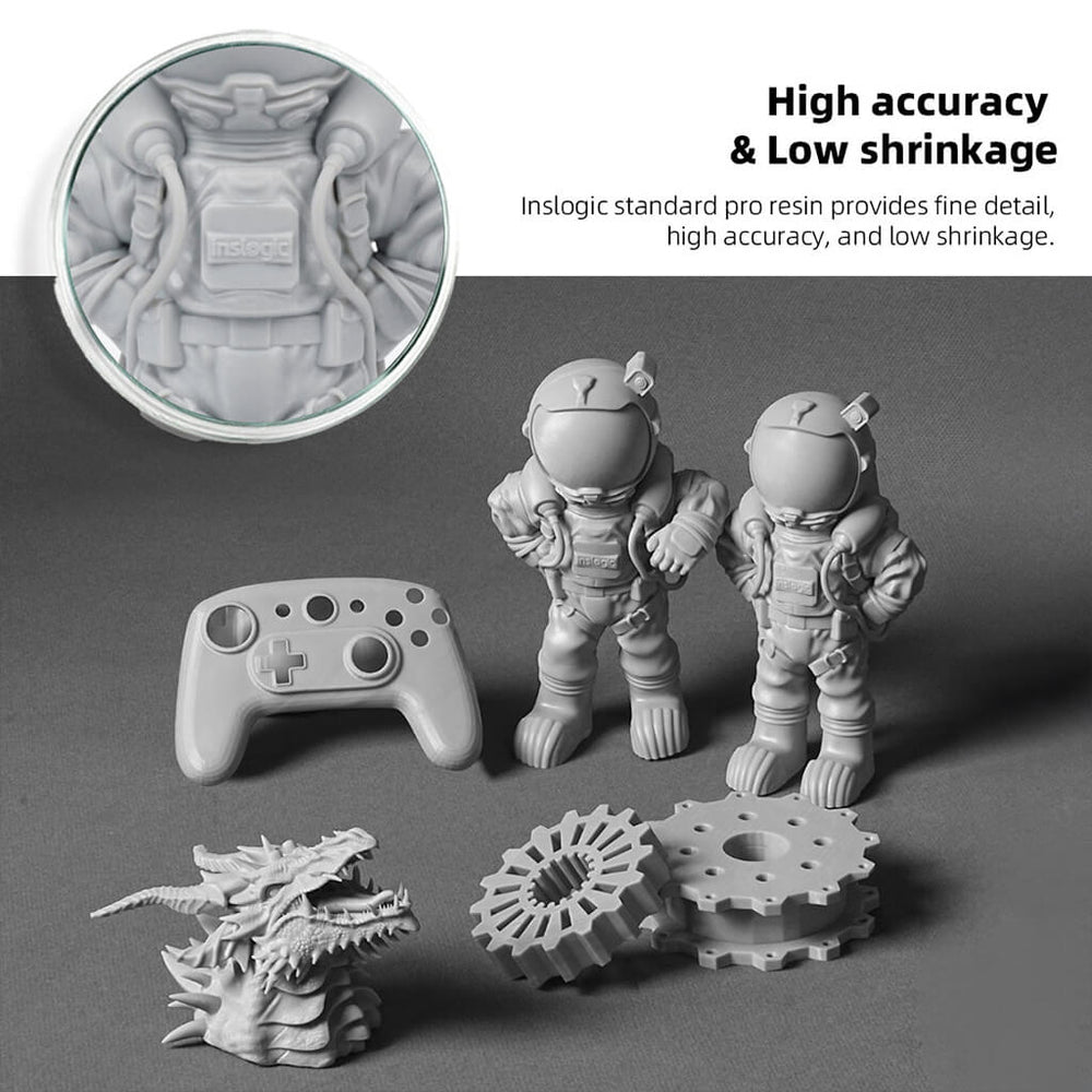 Standard Pro Resin - Professional 3D Printing Resin - Inslogic 3D