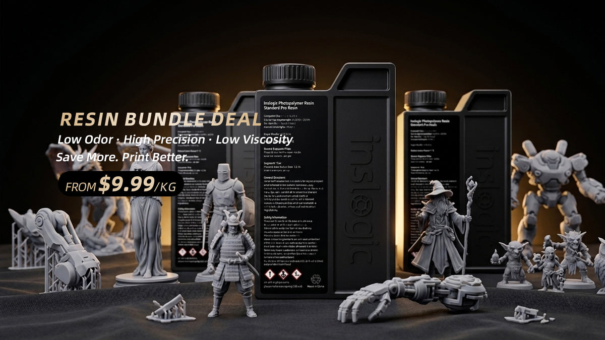 Resin Prime Deal - Combine Resin as your wish - Inslogic 3D